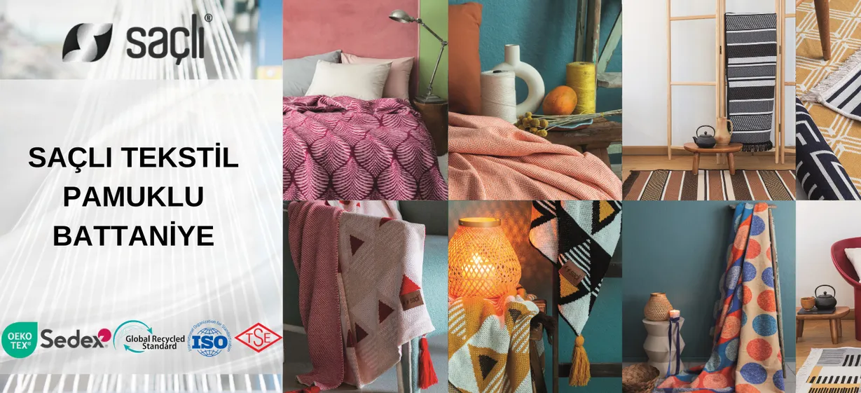 Saçlı Tekstil - Battaniye ve Kilim Üreticisi